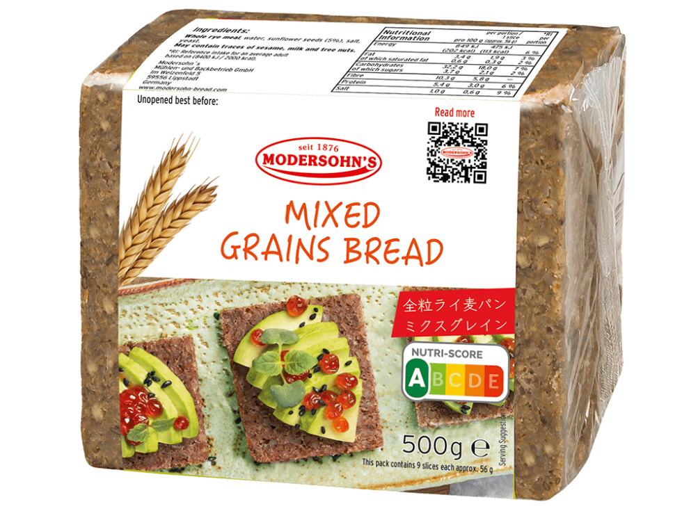 Mixed Grains Bread - Modersohn Bread