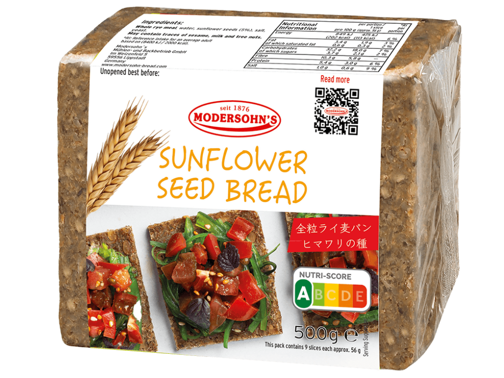 Sunflower Seed Bread - Modersohn Bread